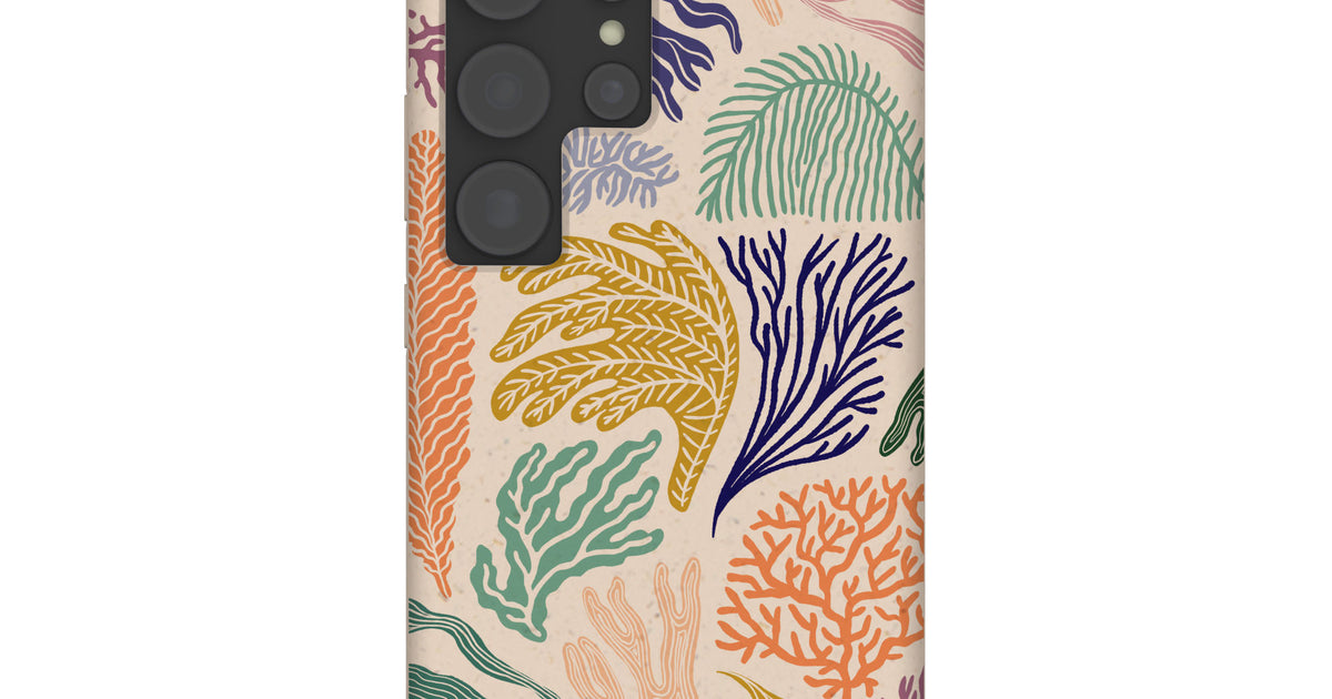 Seashell Coral Dreams Samsung Galaxy S24 Ultra Case – Pela Case