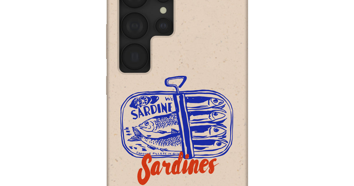 Seashell Sardines Samsung Galaxy S25 Ultra Case – Pela Case