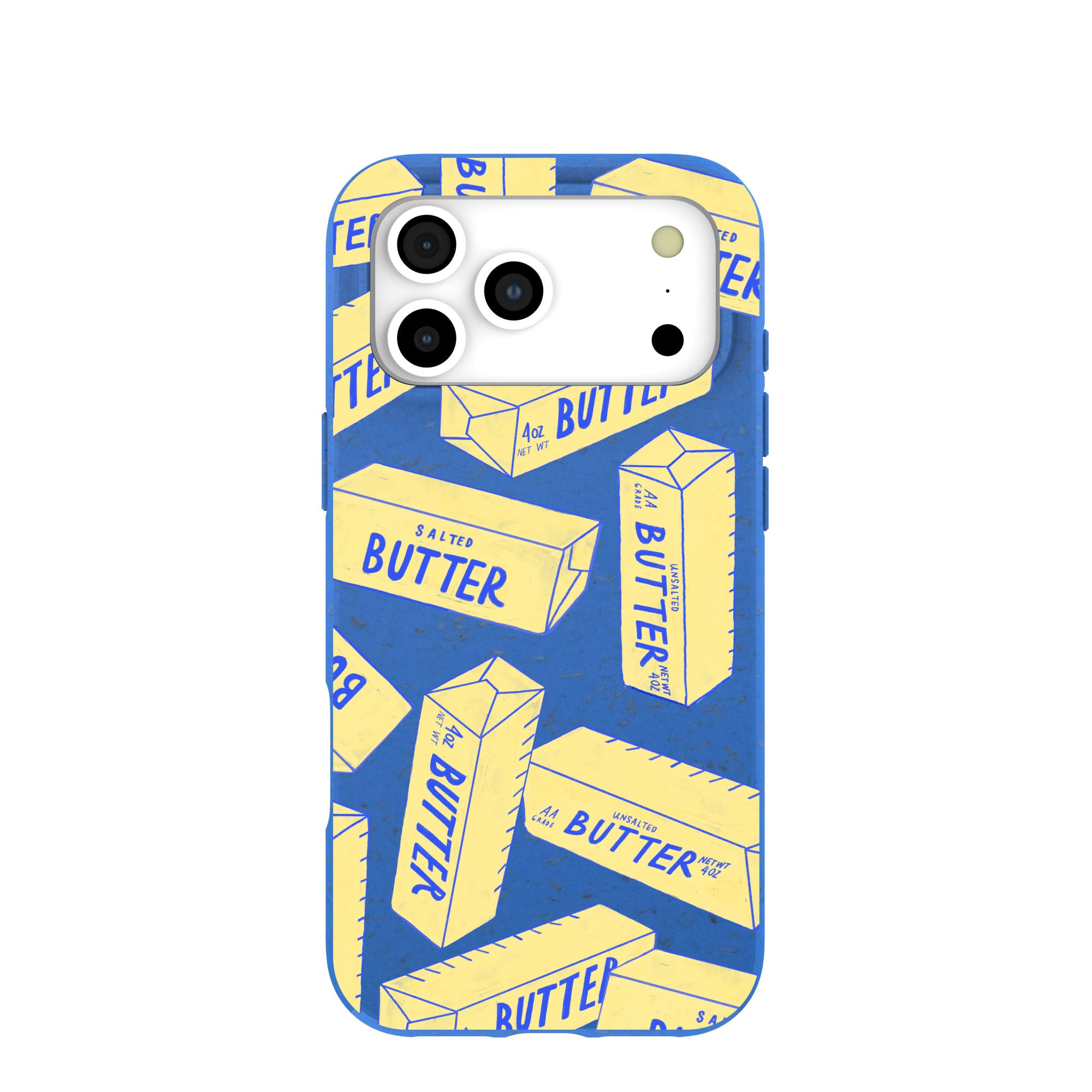 Electric Blue Butter Love iPhone 17 Pro Max Case – Pela Case