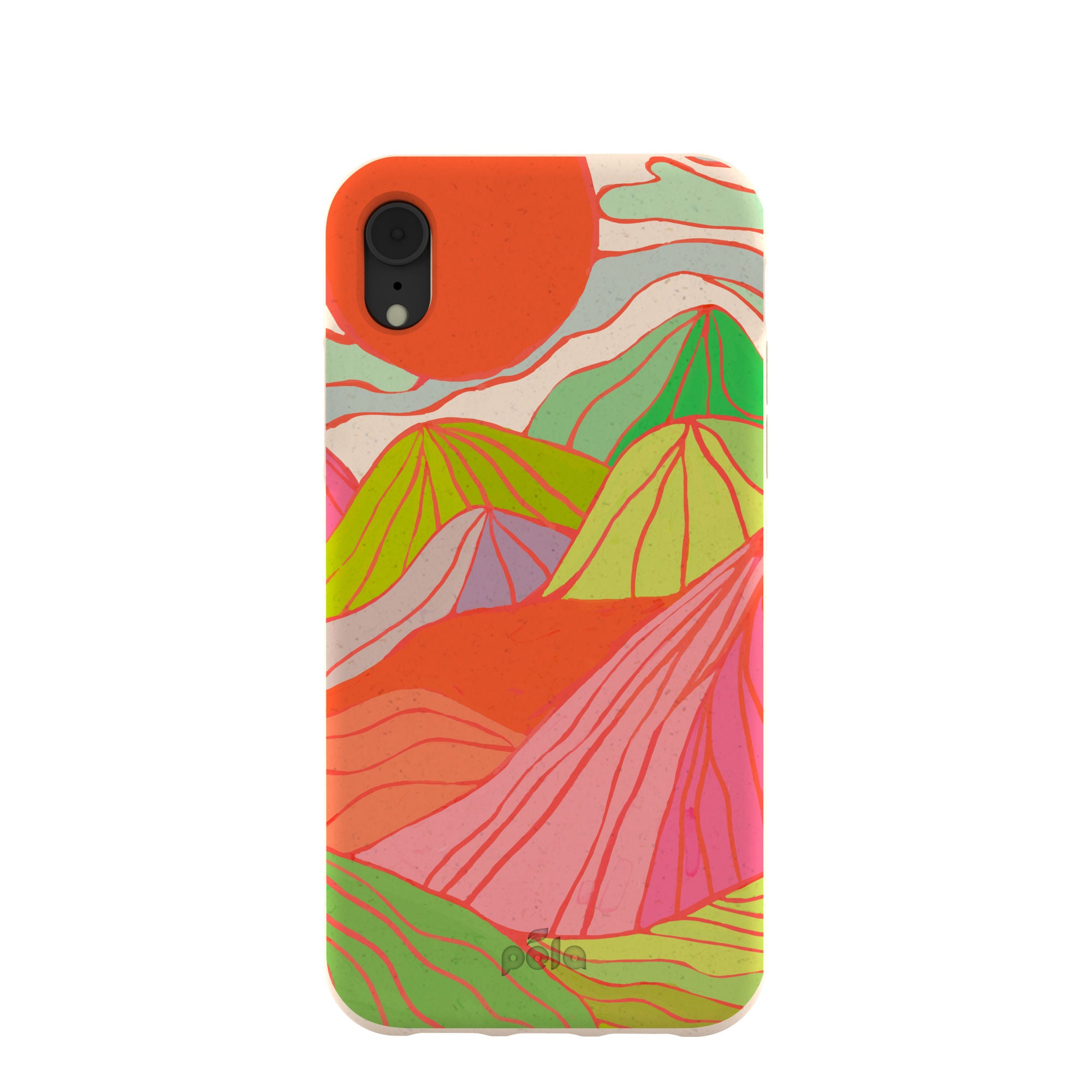 Seashell Chromatic Peaks iPhone XR Case – Pela Case