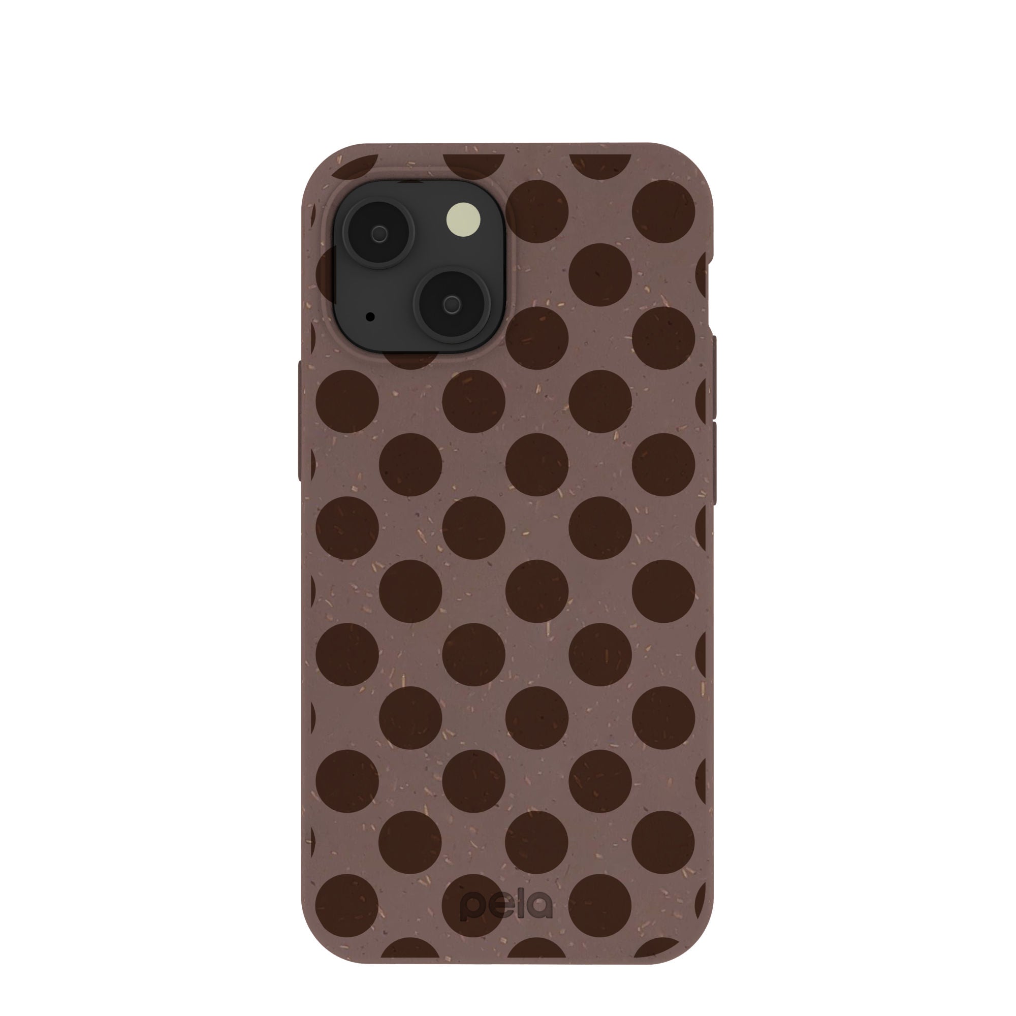 Chocolate Brown Cocoa Sprinkle iPhone 13 Mini Case – Pela Case