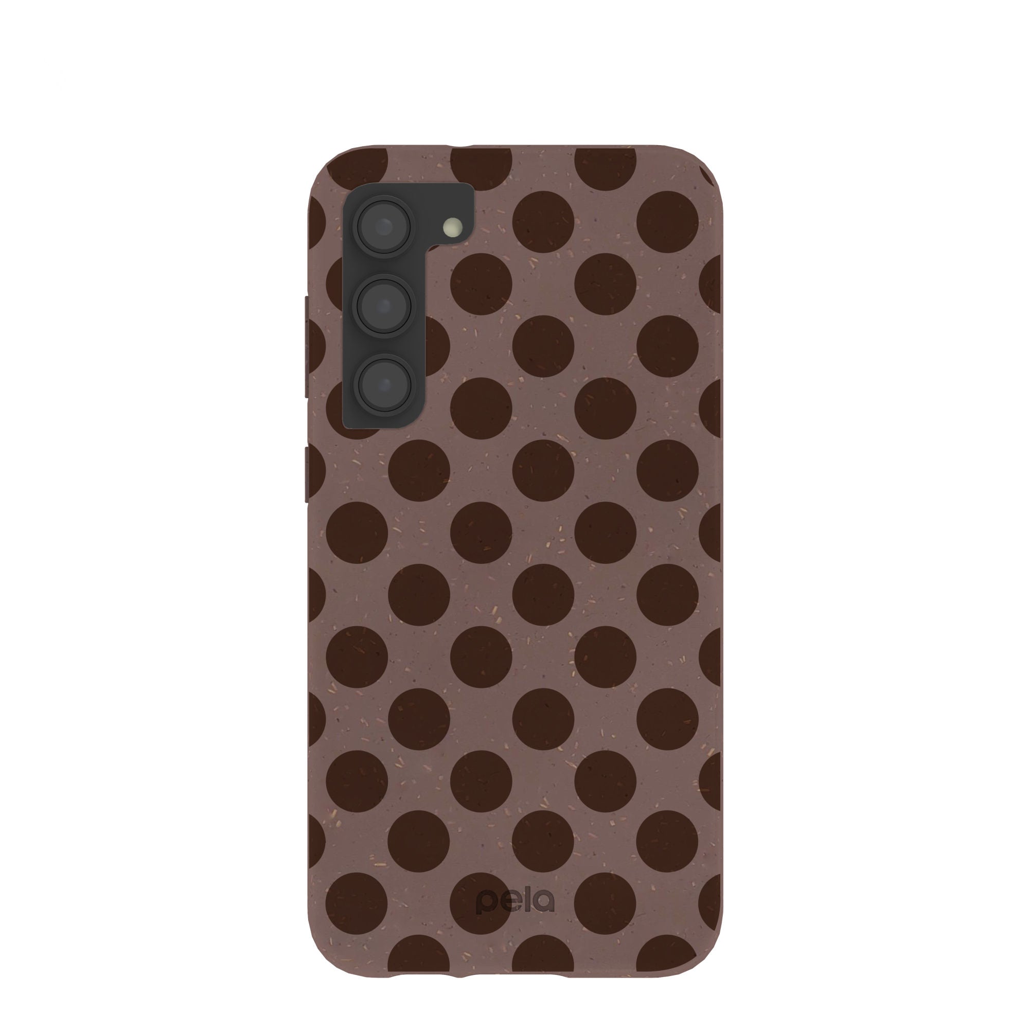 Chocolate Brown Cocoa Sprinkle Samsung Galaxy S23+(Plus) Case – Pela Case