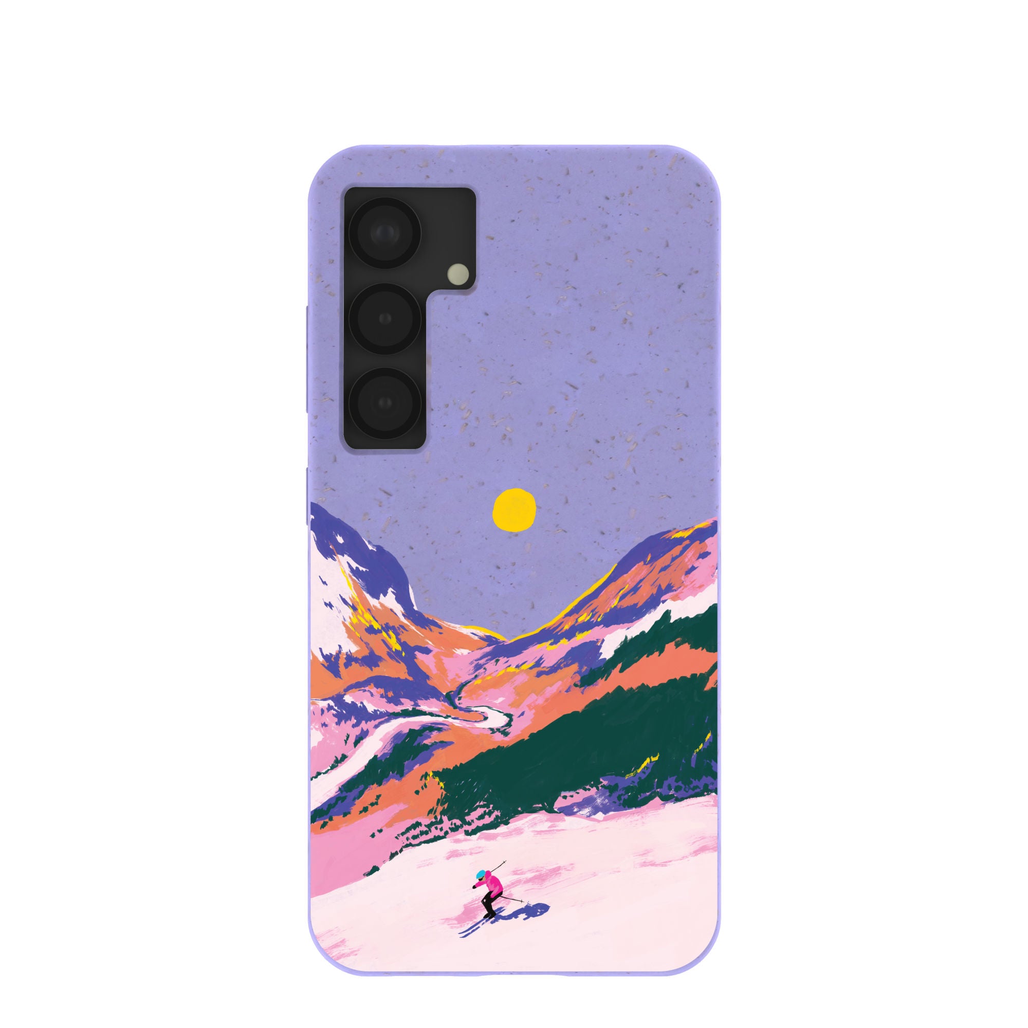 Lavender Cortina Sunset Samsung Galaxy S25 Case – Pela Case