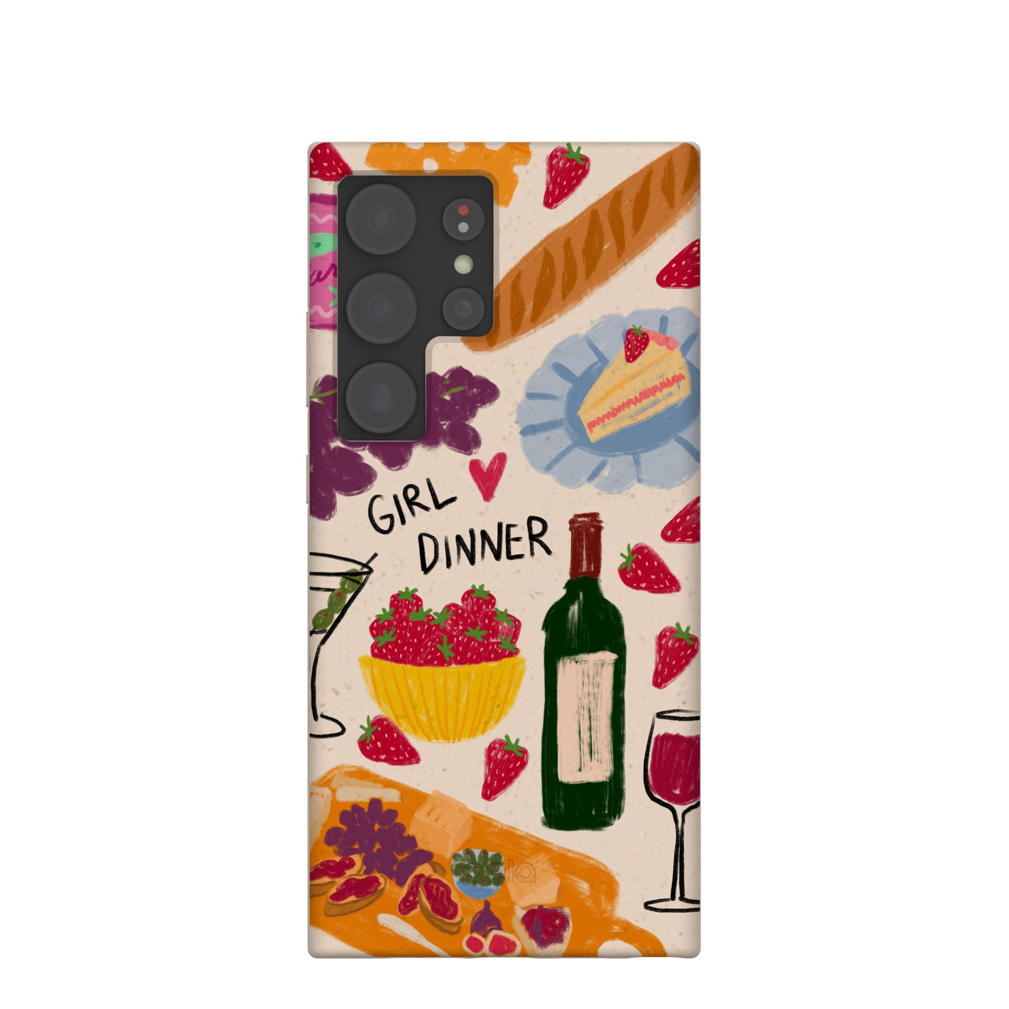 Seashell Girl Dinner Samsung Galaxy S24 Ultra Case – Pela Case