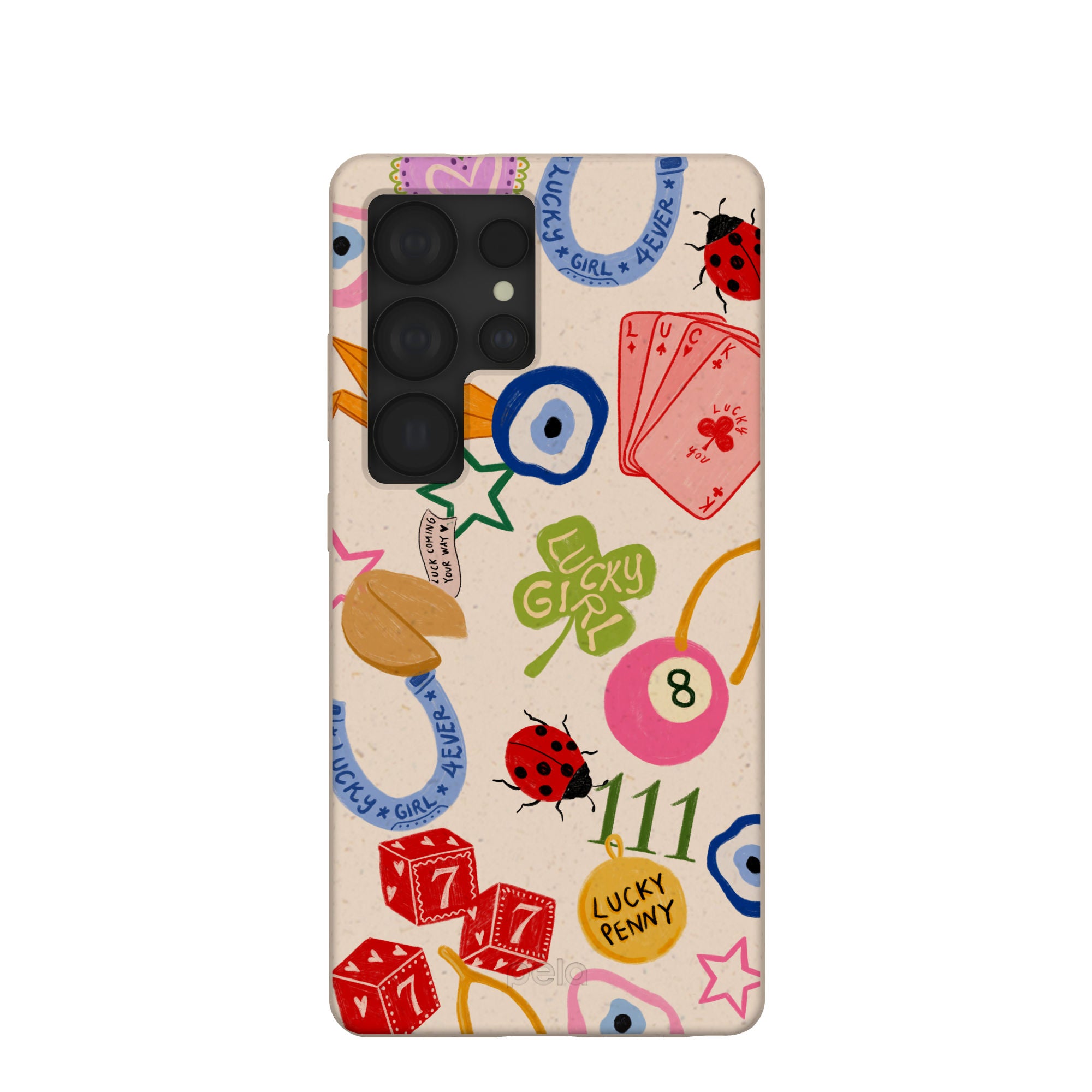 Seashell Lucky Me Samsung Galaxy S25 Ultra Case – Pela Case