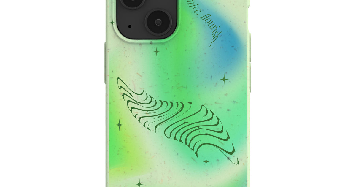 Sage Green Luminate iPhone 13 Mini Case – Pela Case