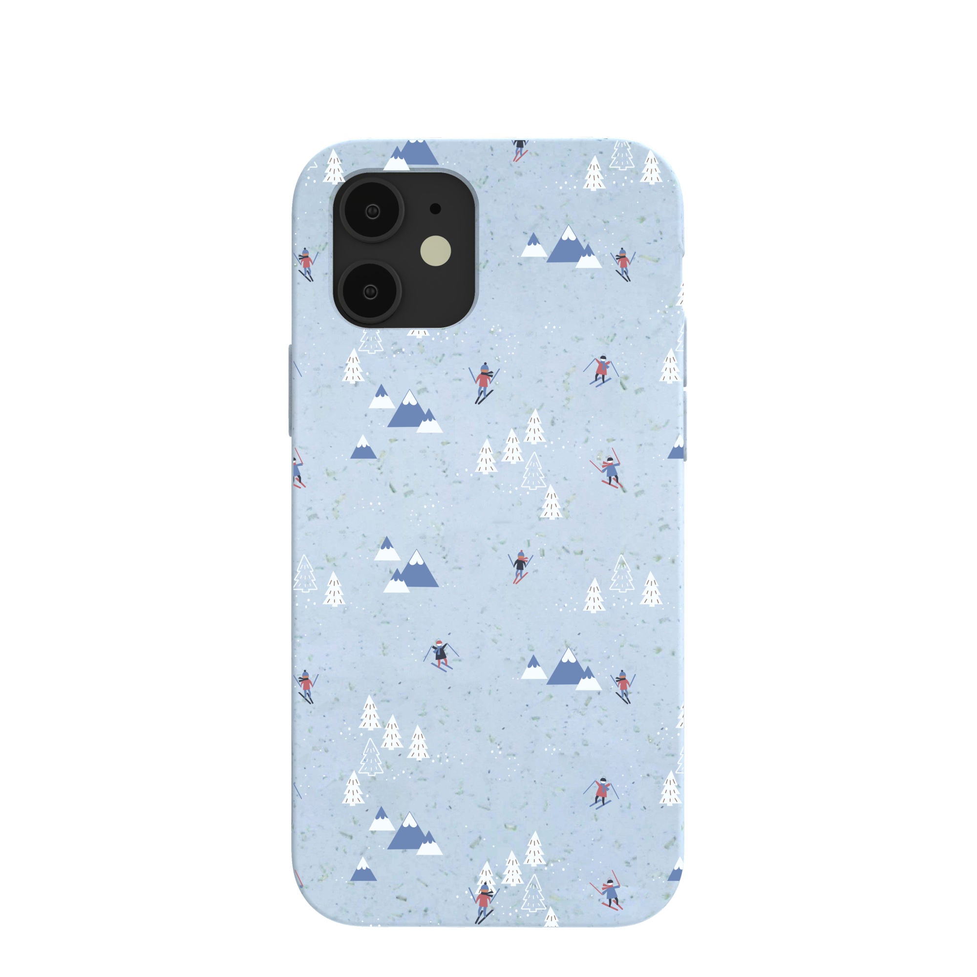 Powder Blue Ski Pass iPhone 12/ iPhone 12 Pro Case – Pela Case