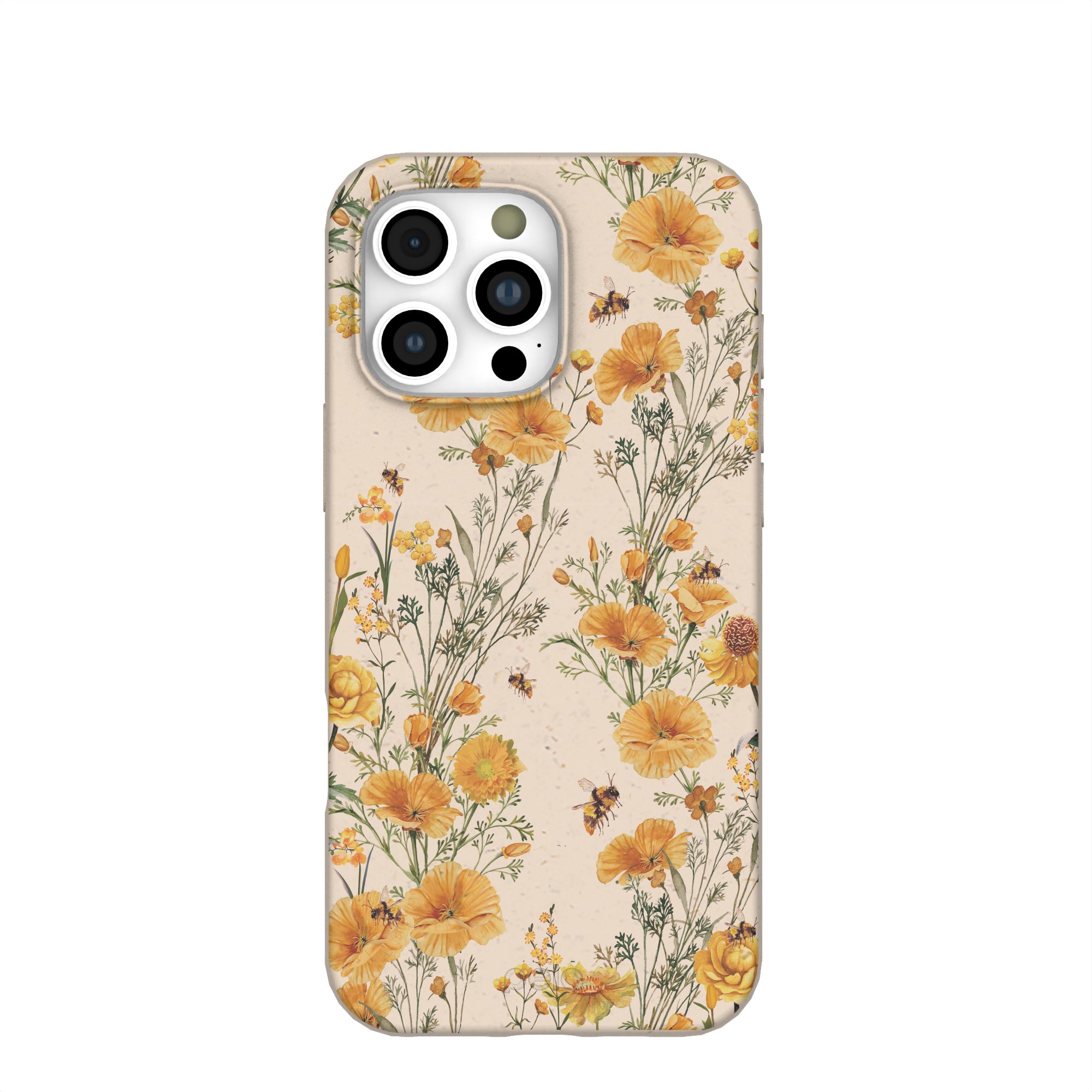 Seashell Vintage Bee iPhone 16 Pro Max Case – Pela Case
