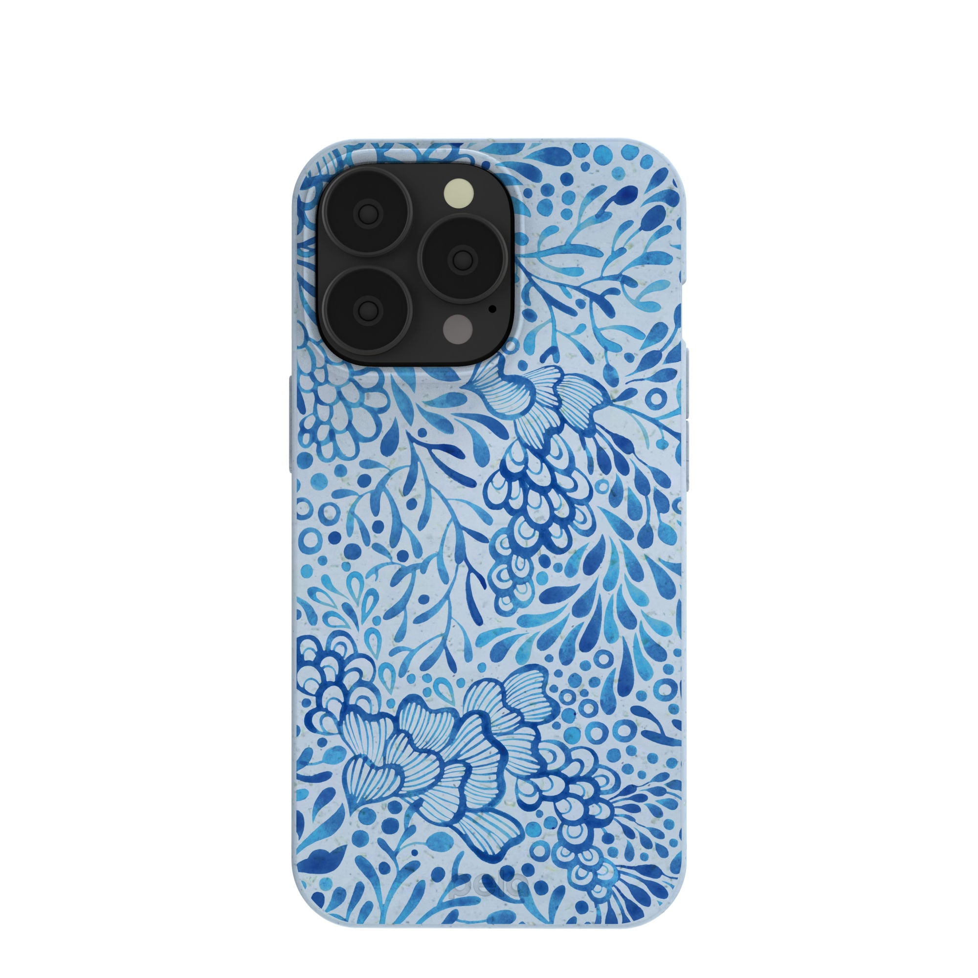 Powder Blue Reef iPhone 13 Pro Case – Pela Case